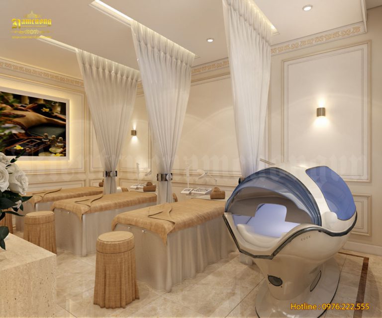 Mẫu thiết kế spa mini tại nhà cuốn hút - Kiến Trúc Nam Cường